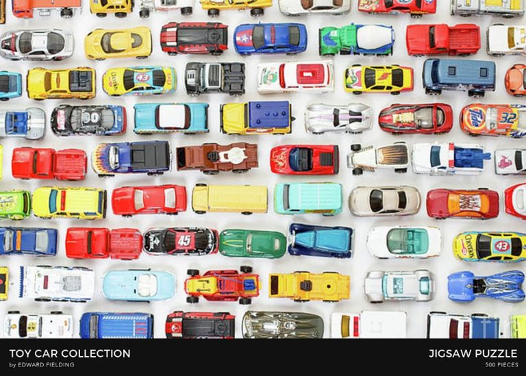 Hot Wheels Matchbox Toy Car Collection Jigsaw Puzzle – Dogford Studios