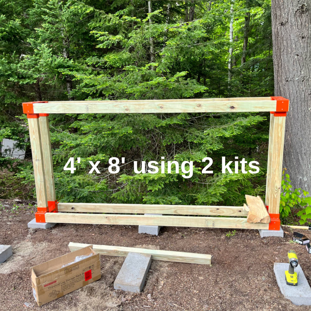 DIY Sturdy, Longlasting Firewood Storage Wood Racks – Dogford Studios